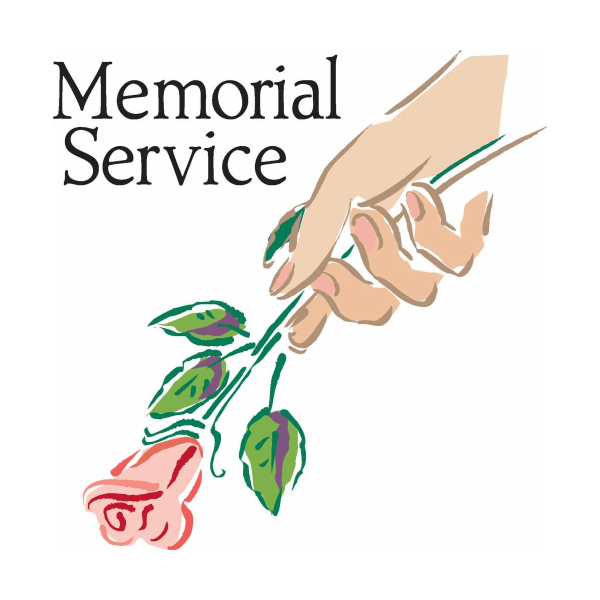 Memorial Service – 3pm Sunday 27th October – St Catherine's