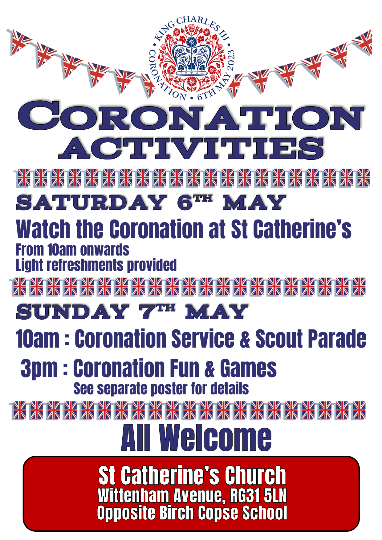 Coronation Events – St Catherine's