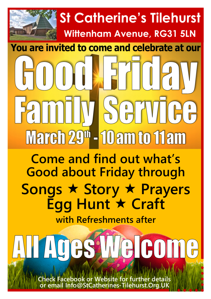 Good Friday Family Service 2024 – St Catherine's