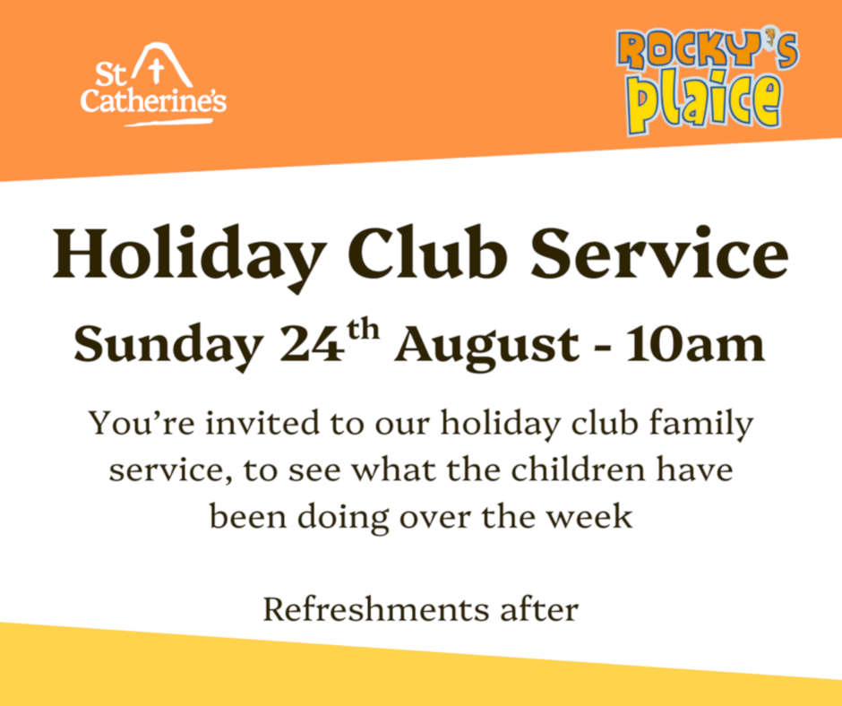 Rocky’s Plaice – Holiday Club Service – St Catherine's